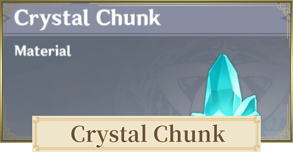 Genshin Impact How To Get Crystal Chunks Guide Fall Crystal Chunk