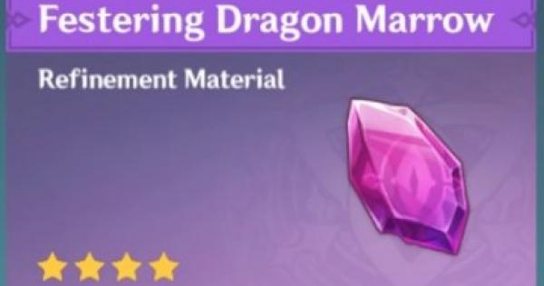 Festering Dragon Marrow - Location & How To Farm | Genshin Impact ...