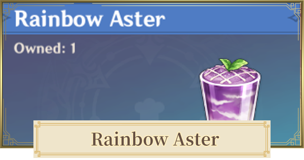 Rainbow Aster How To Get Recipe Genshin Impact GameWith