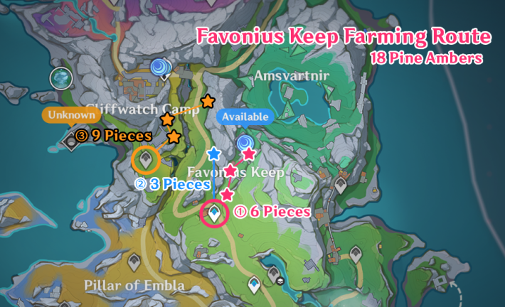 Genshin Impact | Pine Amber Location & How To Get - GameWith