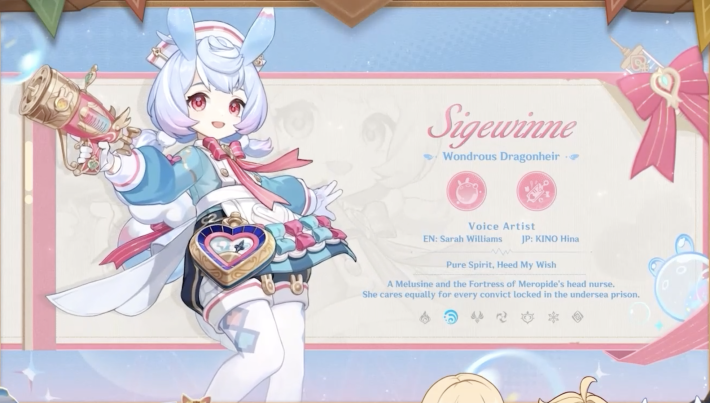 Genshin Sigewinne Best Build, Weapon, & Release Date - GameWith