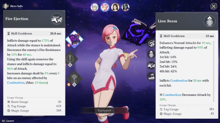 7DS Origin | Tioreh Guide - Rating & Skills | The Seven Deadly Sins ...