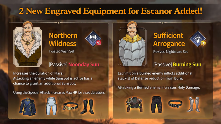 7DS Origin | Escanor Release Date & Character Guide | The Seven Deadly ...