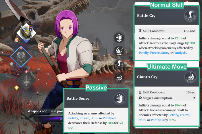 7DS Origin | Dredrin Guide - Rating & Skills | The Seven Deadly Sins ...