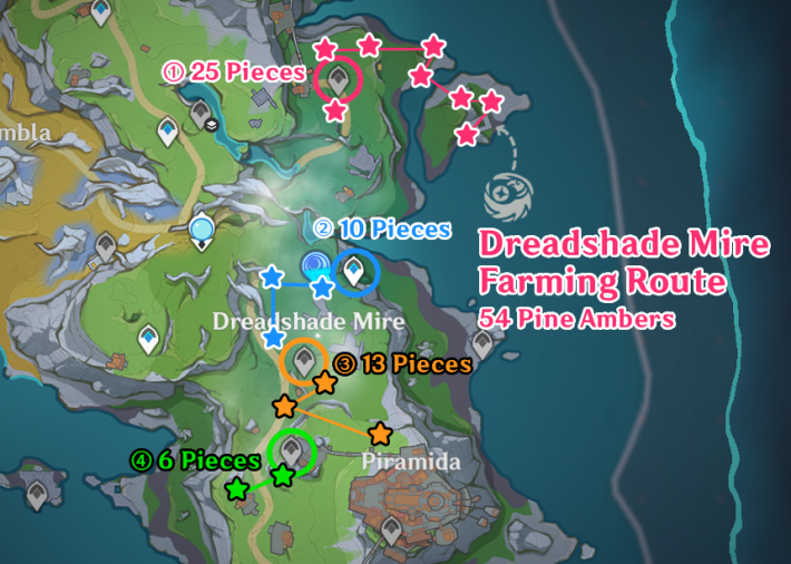 Genshin Impact | Pine Amber Location & How To Get - GameWith