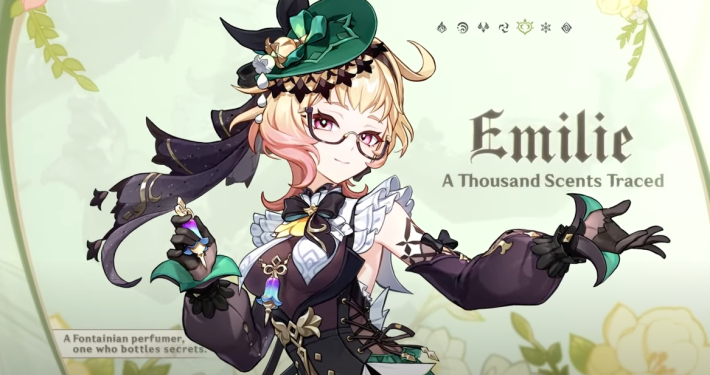 Genshin | Emilie Release Date, Best Build, & Weapons - GameWith