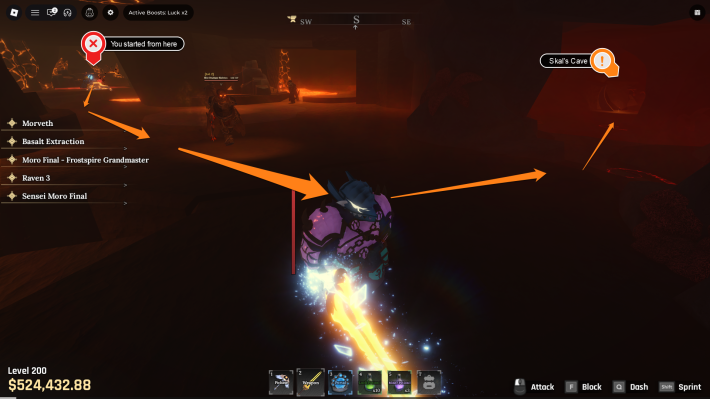 The Forge | Demonic Pickaxe Stats and Location - GameWith