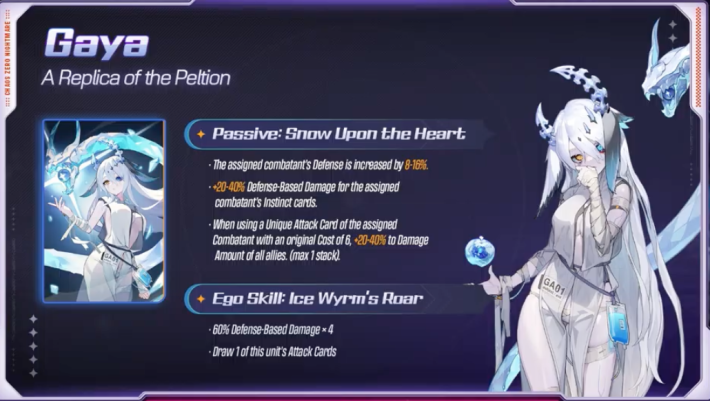 Chaos Zero Nightmare | Gaya Partner Guide & Ego Skill - GameWith