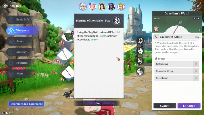 7DS Origin | Tioreh Guide - Rating & Skills | The Seven Deadly Sins ...