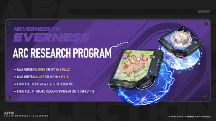 NTE | Arc Research Project Gacha Guide (Weapon Banner Pity) | Neverness ...