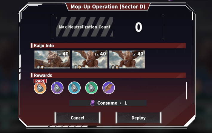 Mop-Up Operation Guide and Rewards | Kaiju No. 8 The Game - GameWith