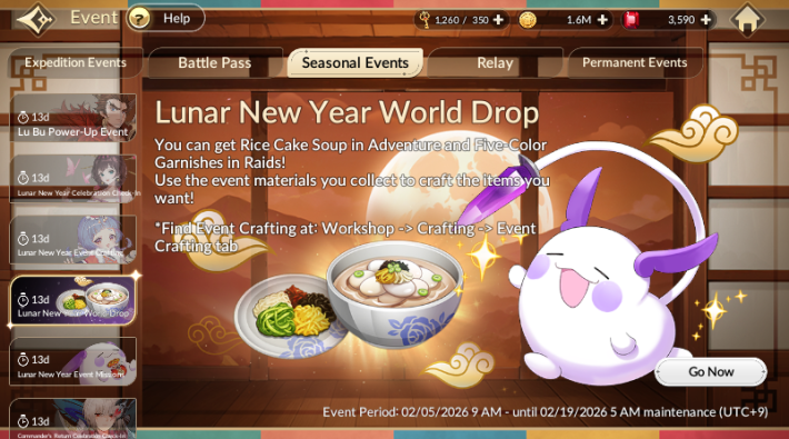 Seven Knights Rebirth | Lunar New Year Crafting Event 2026 - GameWith