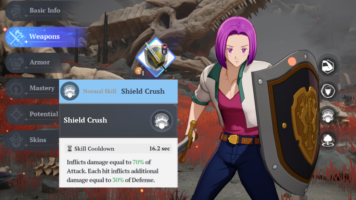 7DS Origin | Dredrin Guide - Rating & Skills | The Seven Deadly Sins ...