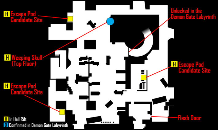 LET IT DIE: INFERNO | Escape Pod Spawn Locations Guide - GameWith