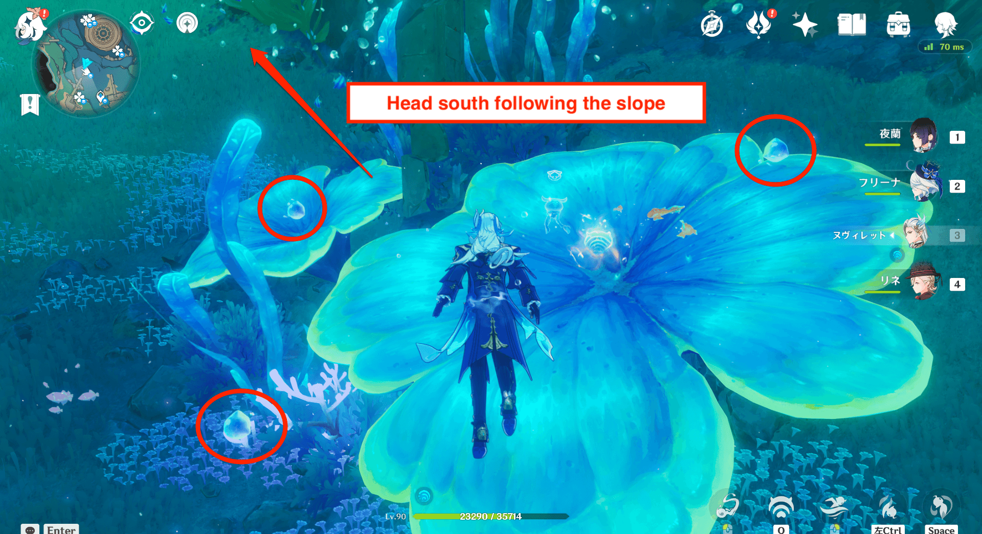 Genshin Impact | Spring Of The First Dewdrop Location & Farm Routes ...