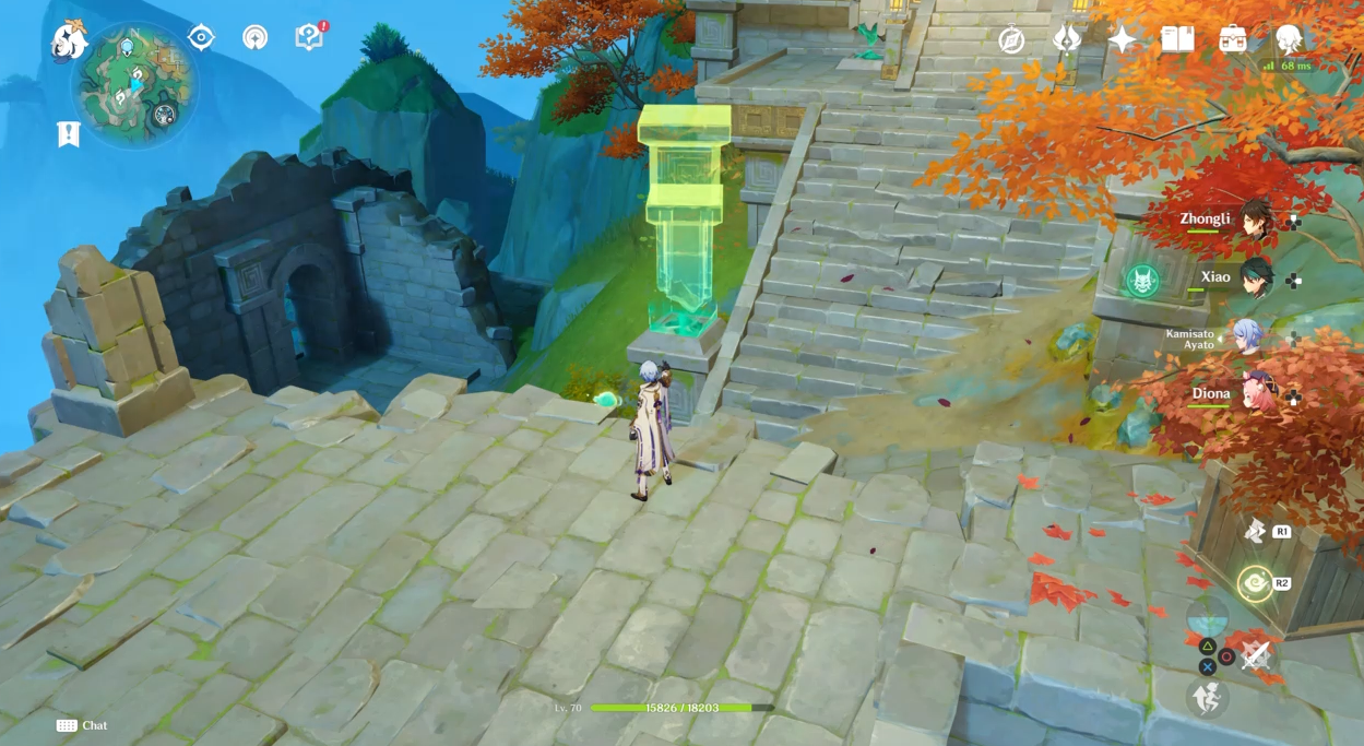 Genshin Impact | Jade Fragment Location & Diffuser Inscription Puzzle ...