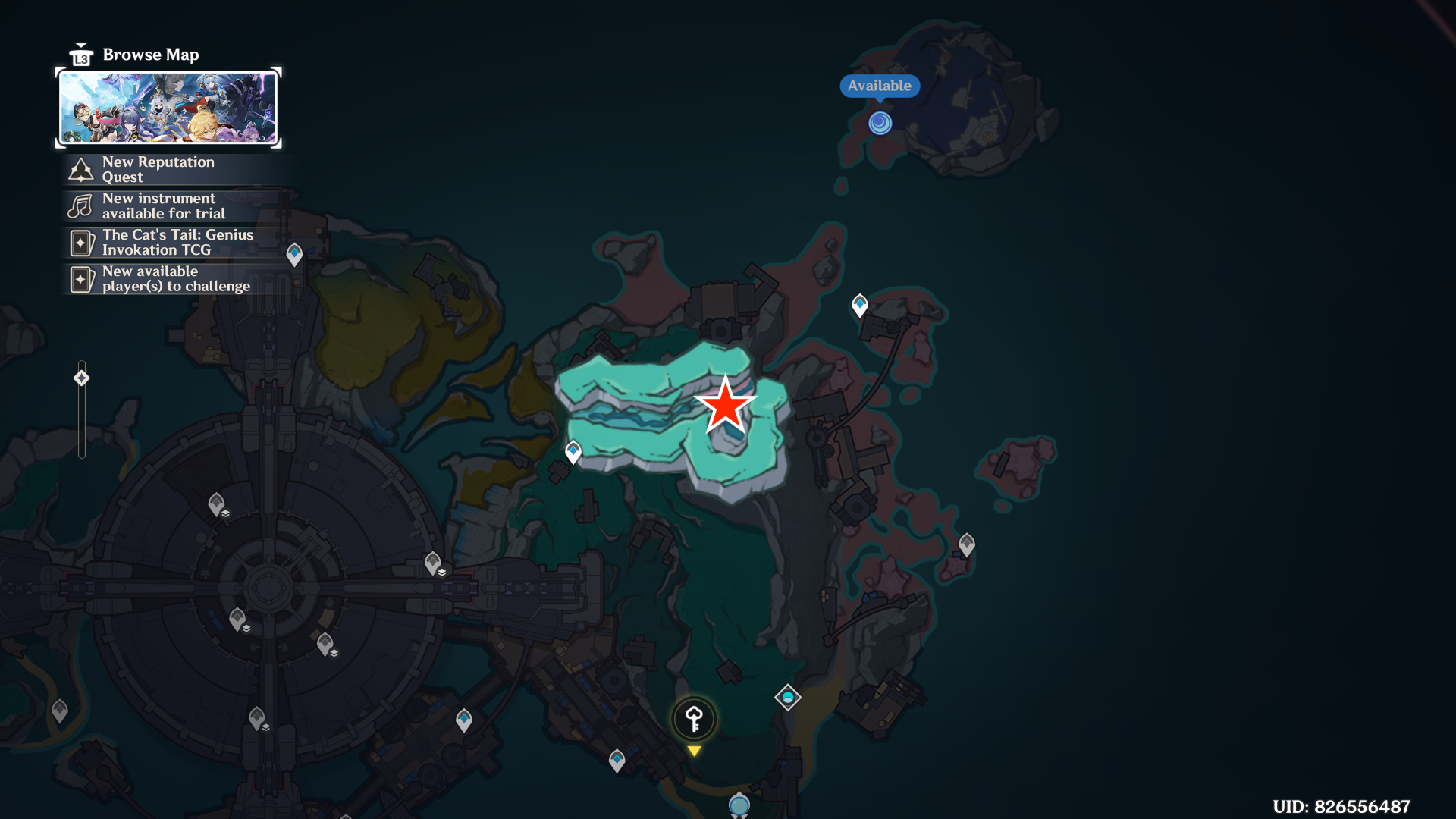 Genshin Impact | Evermoon Seal & Trove Location - GameWith