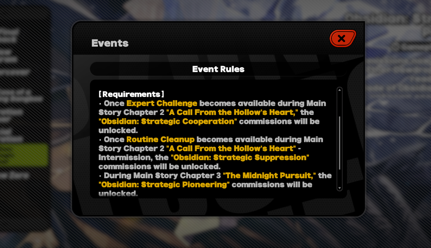 Obsidian: Strategic Partner Guide - Rewards | Zenless Zone Zero (ZZZ) - GameWith