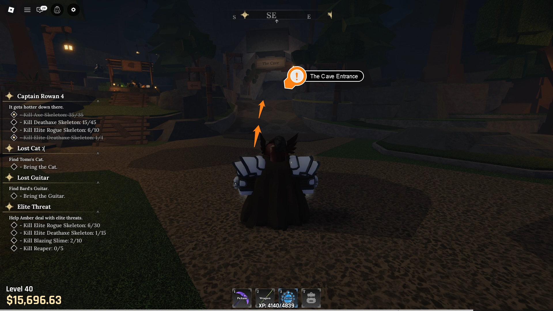 The Forge | Arcane Pickaxe Stats and Location - GameWith