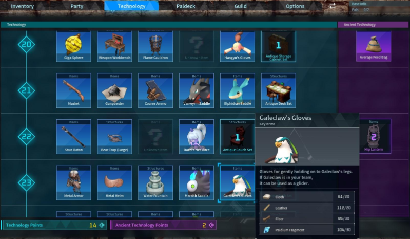 Palworld | Galeclaw Gloves - How To Farm - GameWith