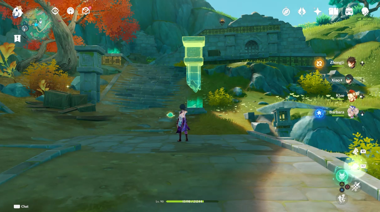 Genshin Impact | Jade Fragment Location & Diffuser Inscription Puzzle ...