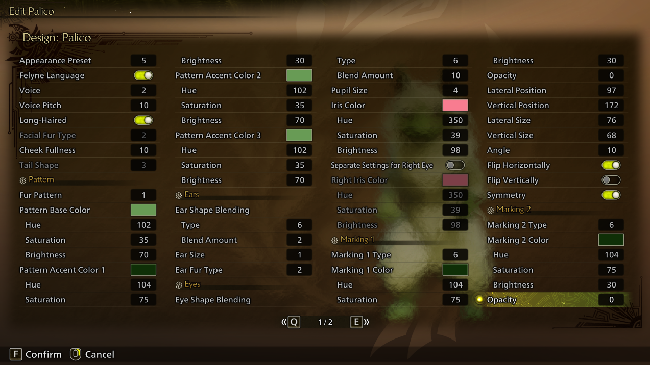 MH Wilds | Female & Male Character Creation Presets Recipes | Monster ...