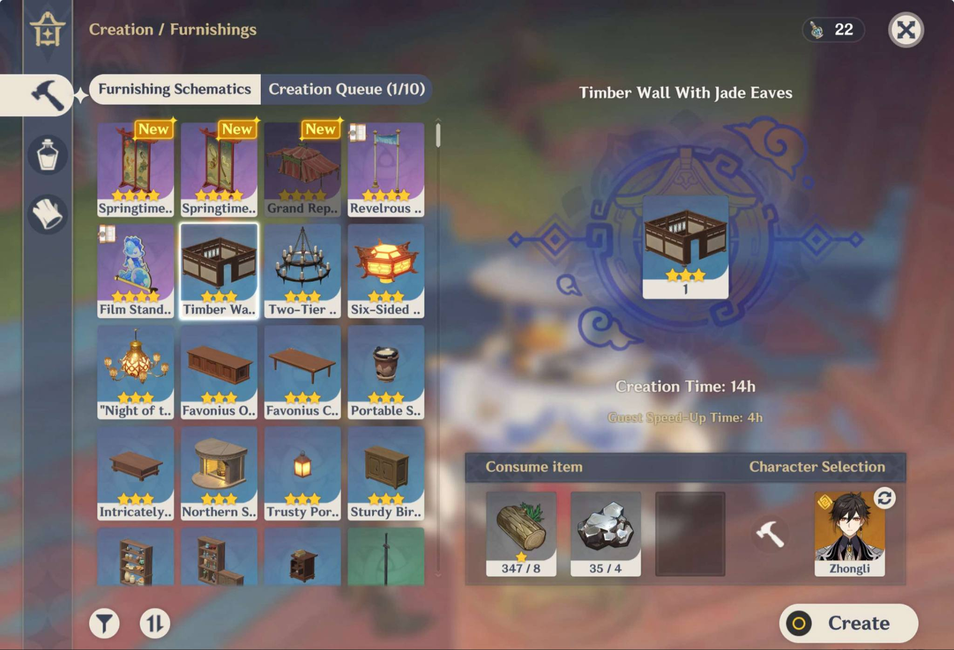 Genshin Impact | Ritual Shrine How To Craft & How To Get & Where To Get ...