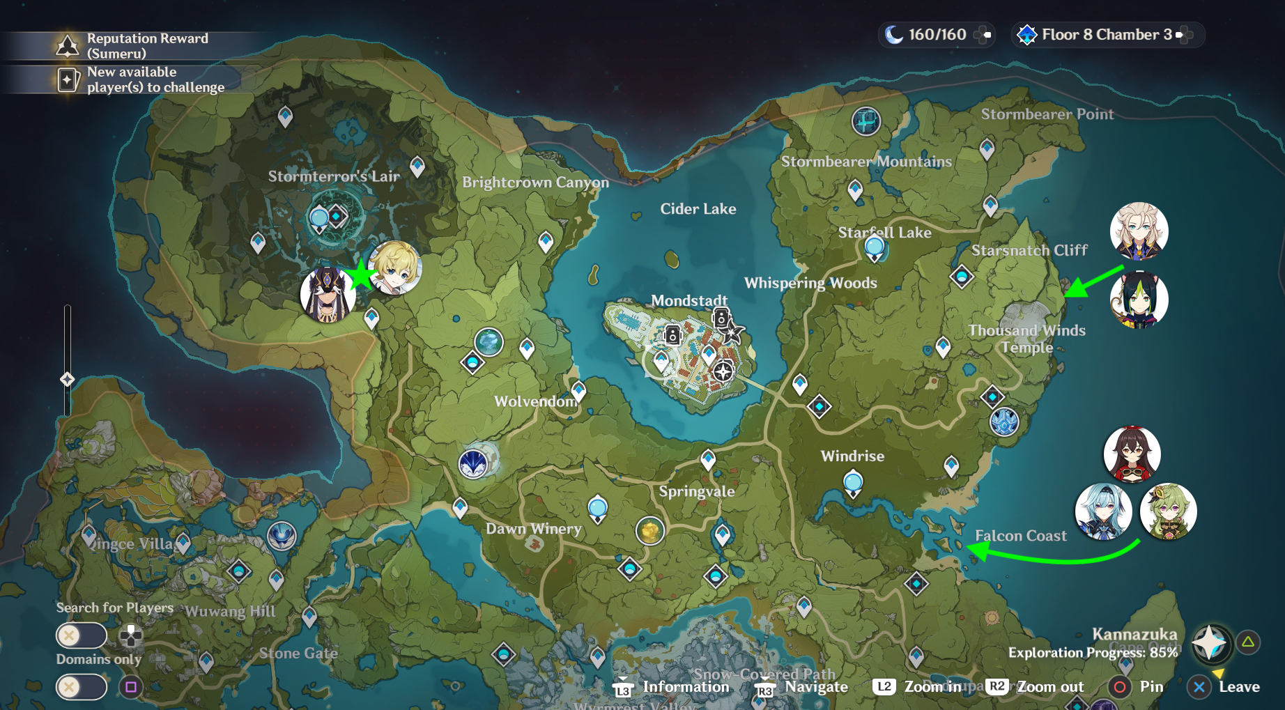 Genshin Impact | Windblume Festival 2023 Character Locations - GameWith