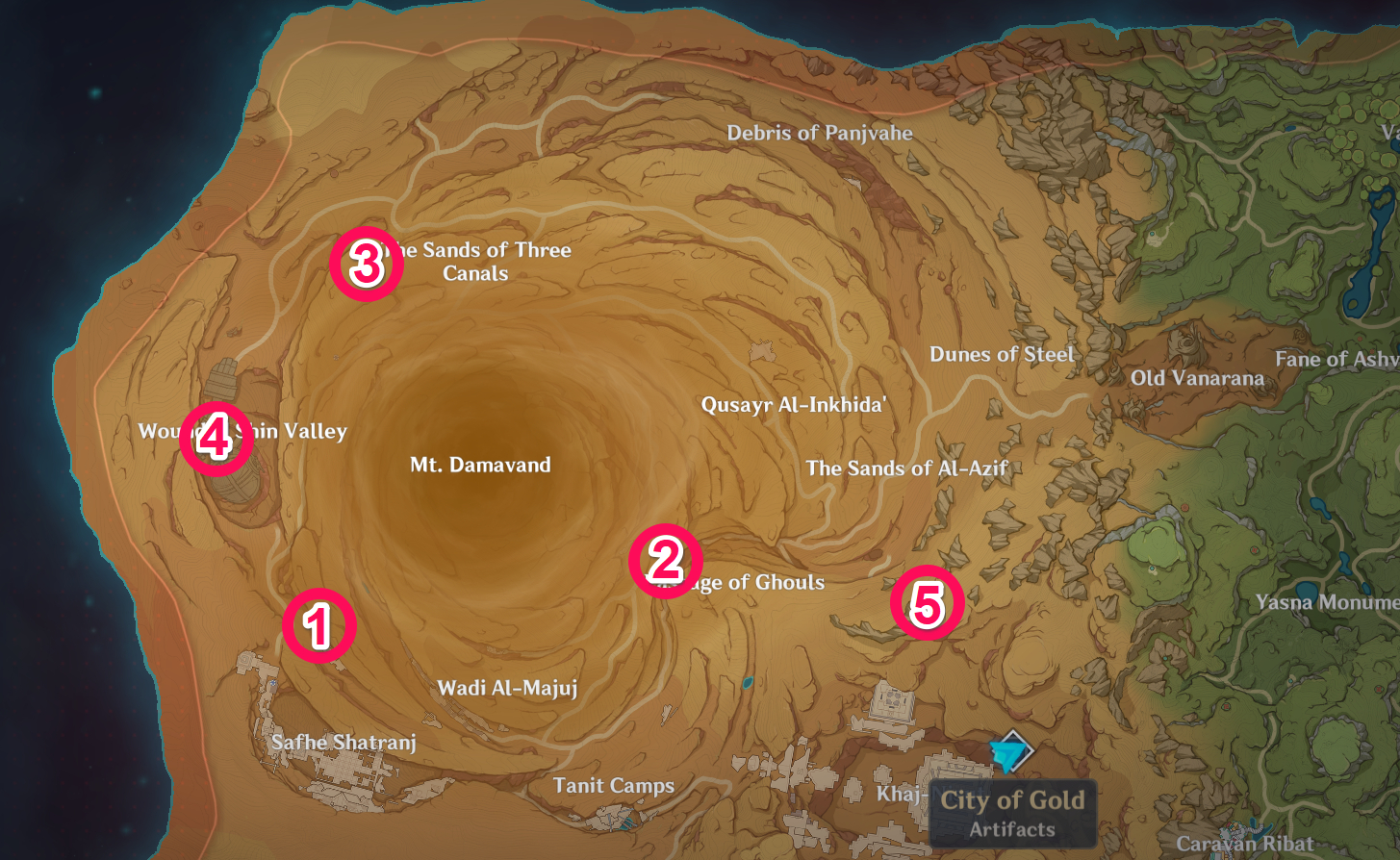 Genshin Impact | Chess Piece & Activator Device Map Locations - La Luna ...
