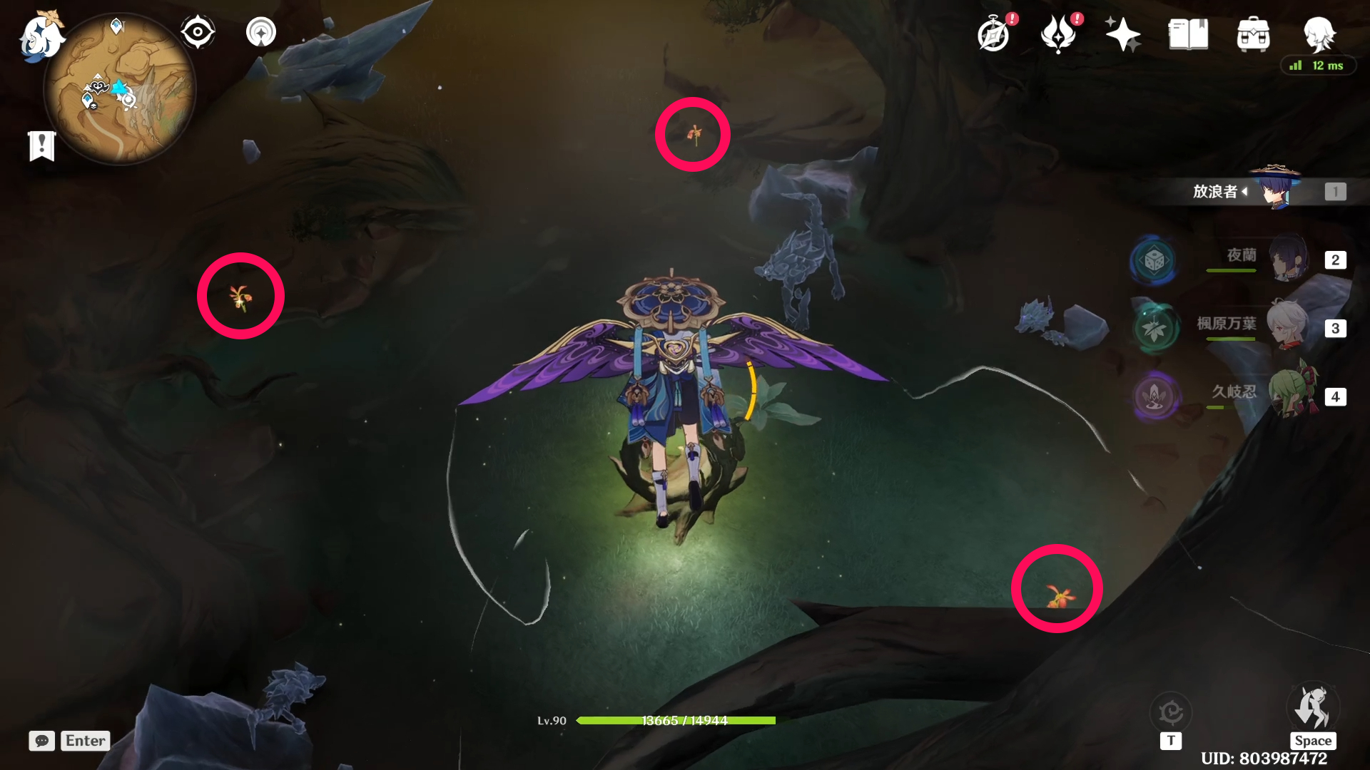 Genshin Impact | Mourning Flower Location & Farm Routes - GameWith