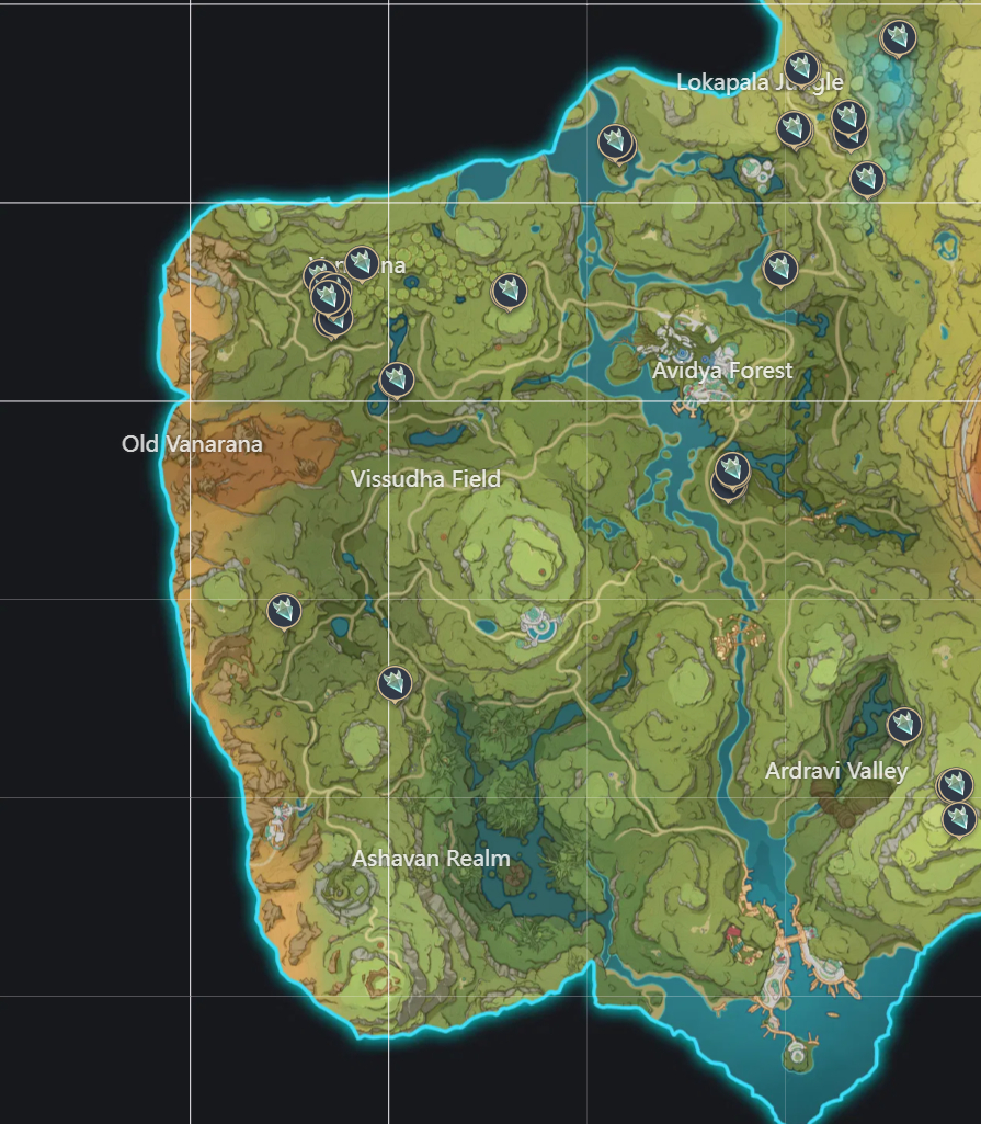 Genshin | Flaming Flower Stamen Location & How To Farm | Genshin Impact ...