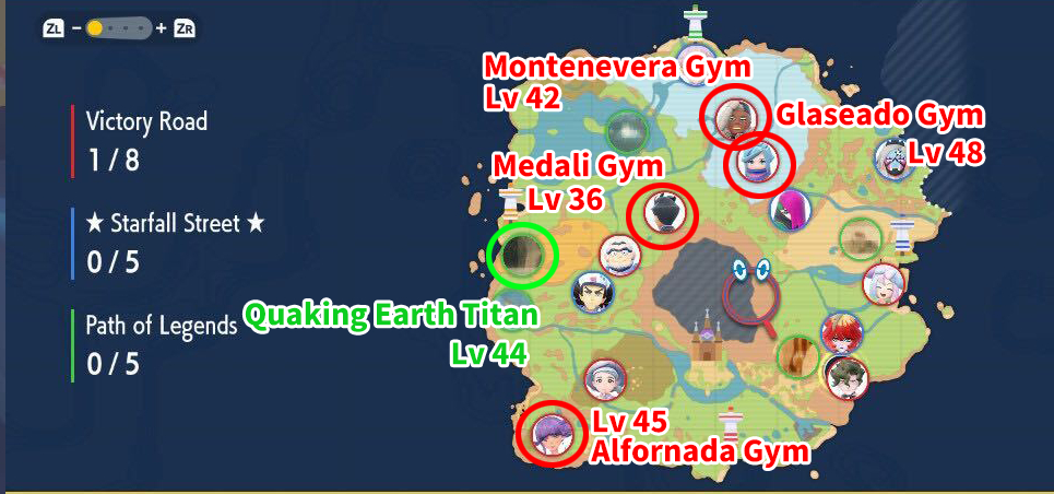 Pokemon Scarlet and Violet | Starfall Street Walkthrough Guide - Best ...