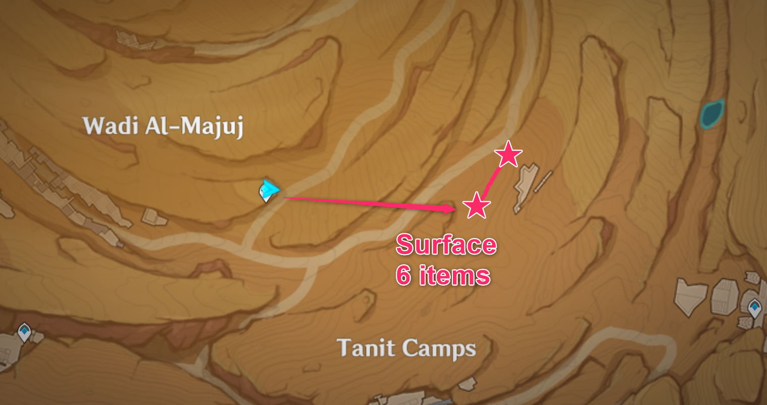Genshin Impact | Sand Grease Pupa Location & Farm Routes - GameWith