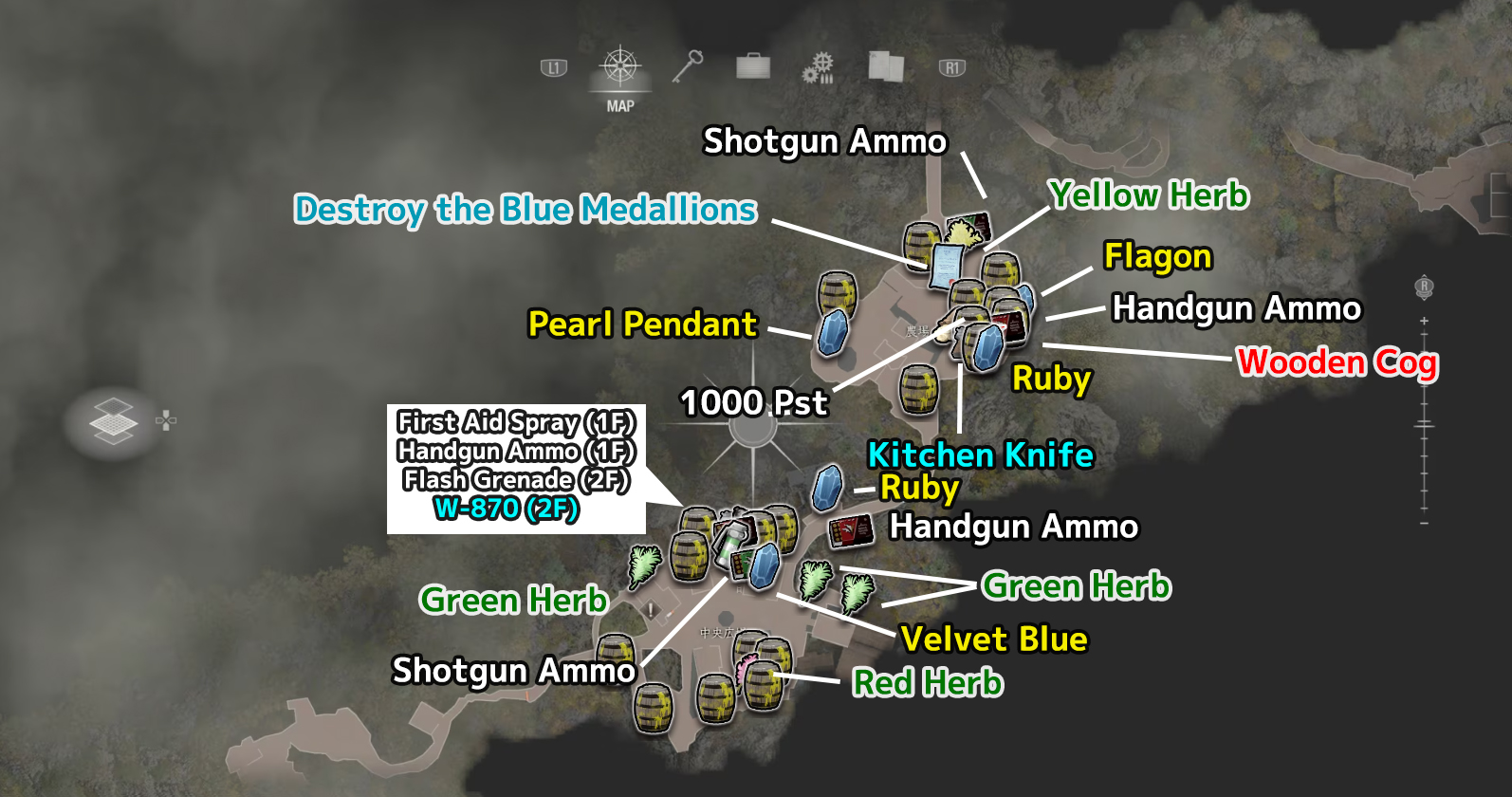 RE4 Remake | Chapter 1 Walkthrough - Map, Request, & Castellans ...