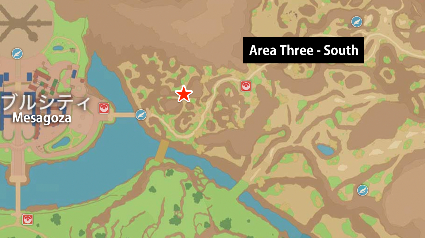 Pokemon Scarlet and Violet | Stake Locations & Map - Lesser Legendary ...
