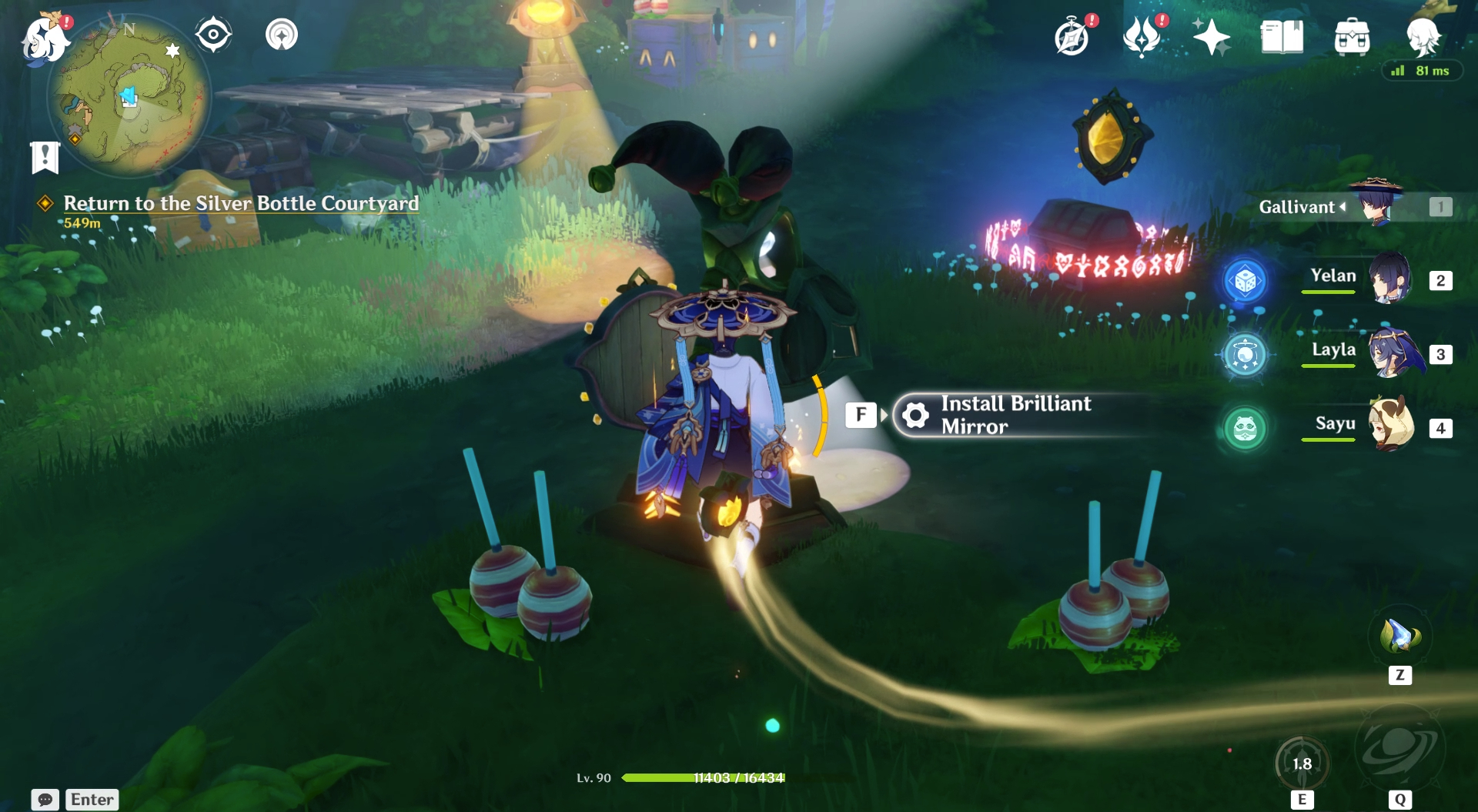 Genshin Impact | Gleaming Lamp And Brilliant Mirror Locations & How To ...