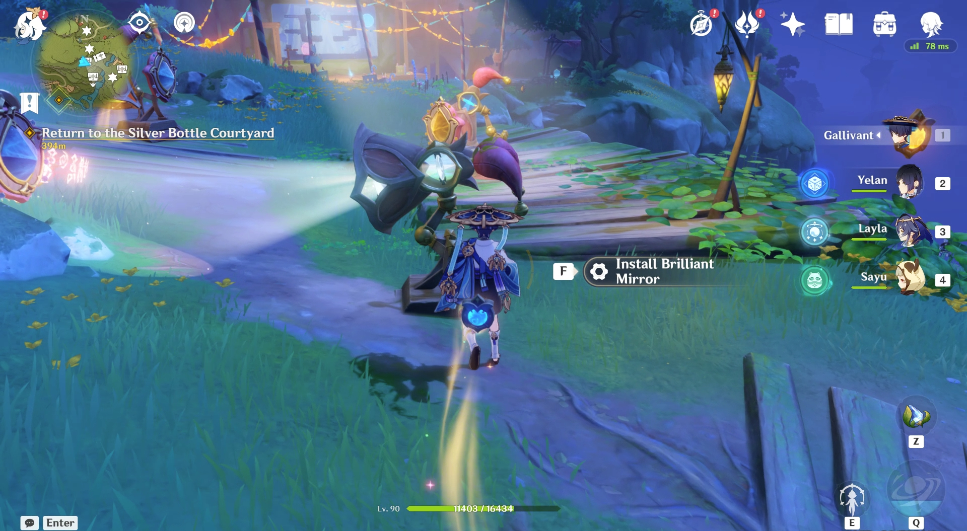 Genshin Impact | Gleaming Lamp And Brilliant Mirror Locations & How To Solve Guide - GameWith