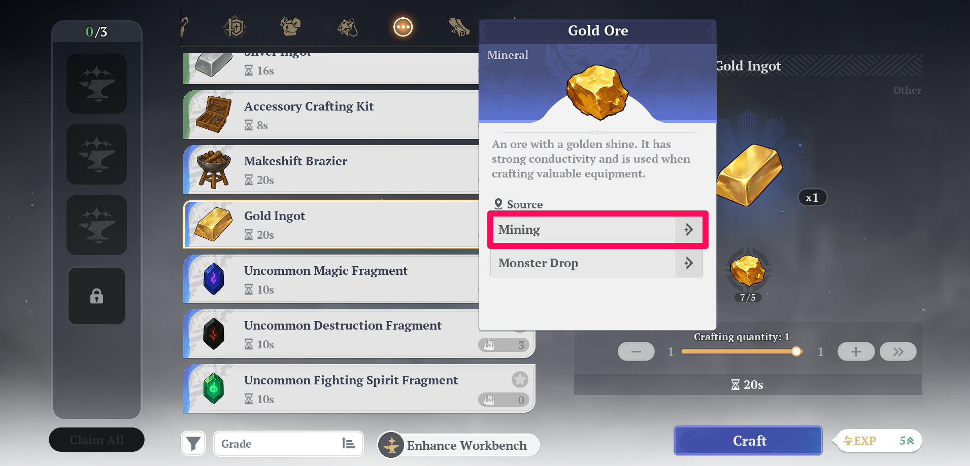 7DS Origin | How to Get Gold Ore | The Seven Deadly Sins: Origin - GameWith