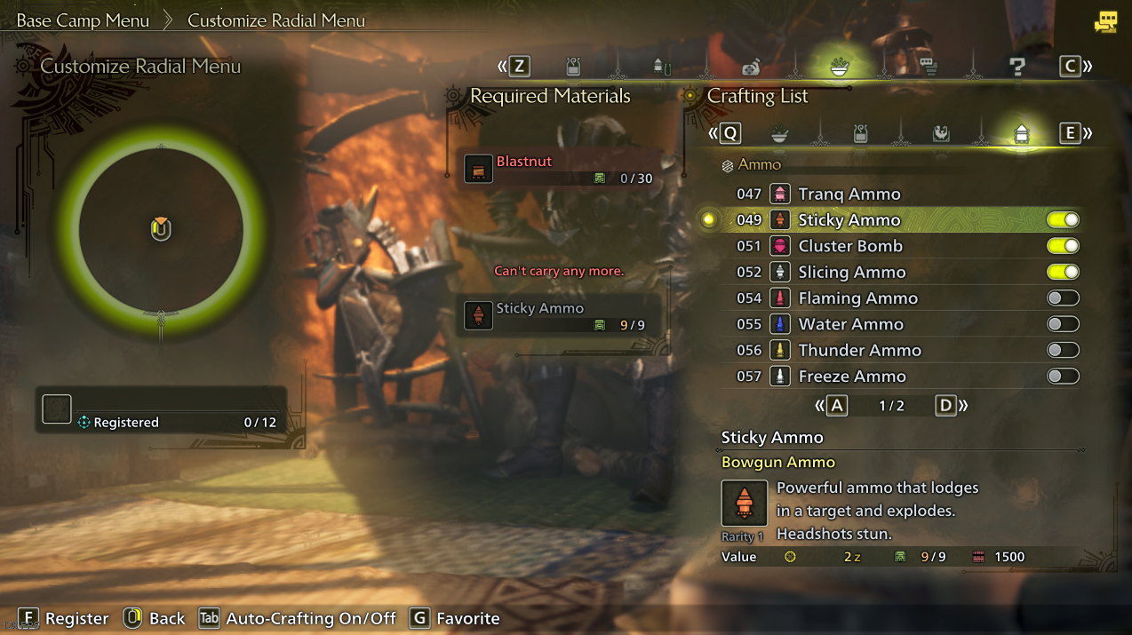 MH Wilds | Radial Menu Guide - How to Register & Recommended Presets ...