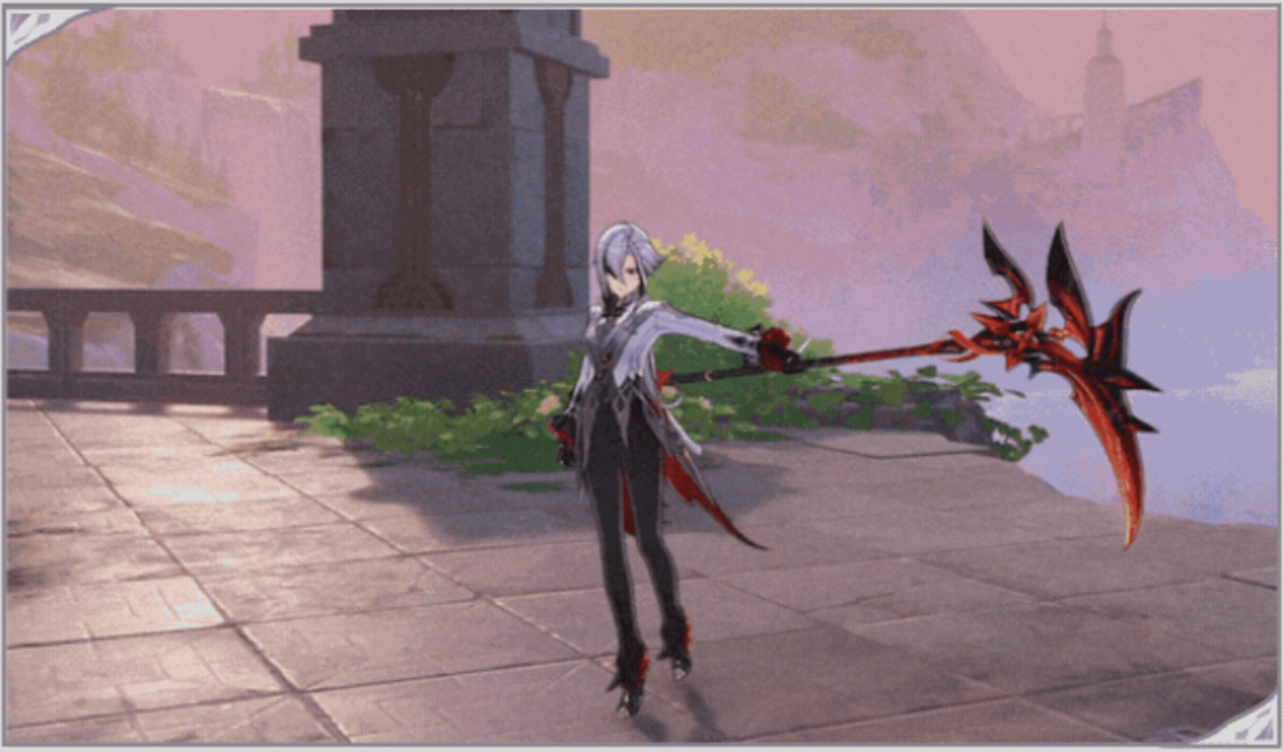 Genshin Impact | Crimson Moon's Semblance - Arlecchino Signature Weapon ...