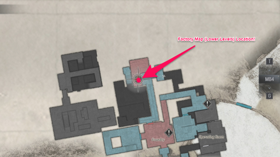 RE8 | Factory Map (Lower Levels) - How To Get & Use | Resident Evil ...