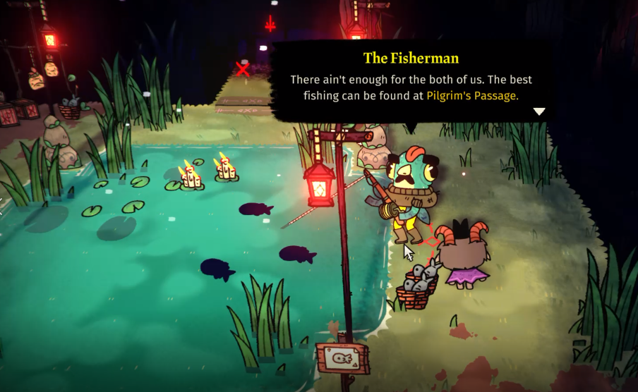 Cult of the Lamb | Fishing Guide - How to Fish - GameWith