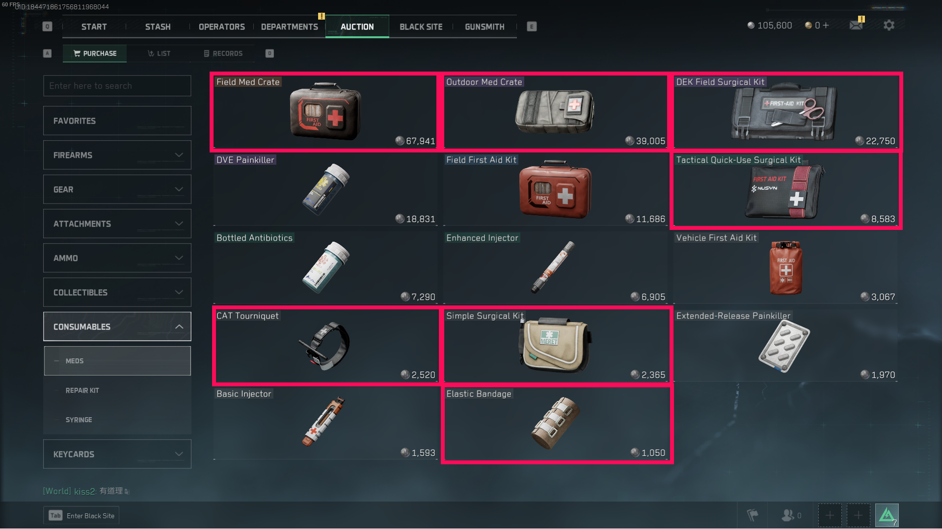 Delta Force | List of Item Effects - How to Heal HP and Injuries - GameWith