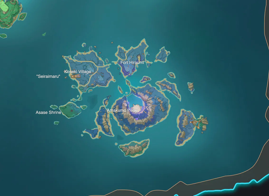 Genshin Impact | Inazuma Map & Location Guide - How To Unlock - GameWith