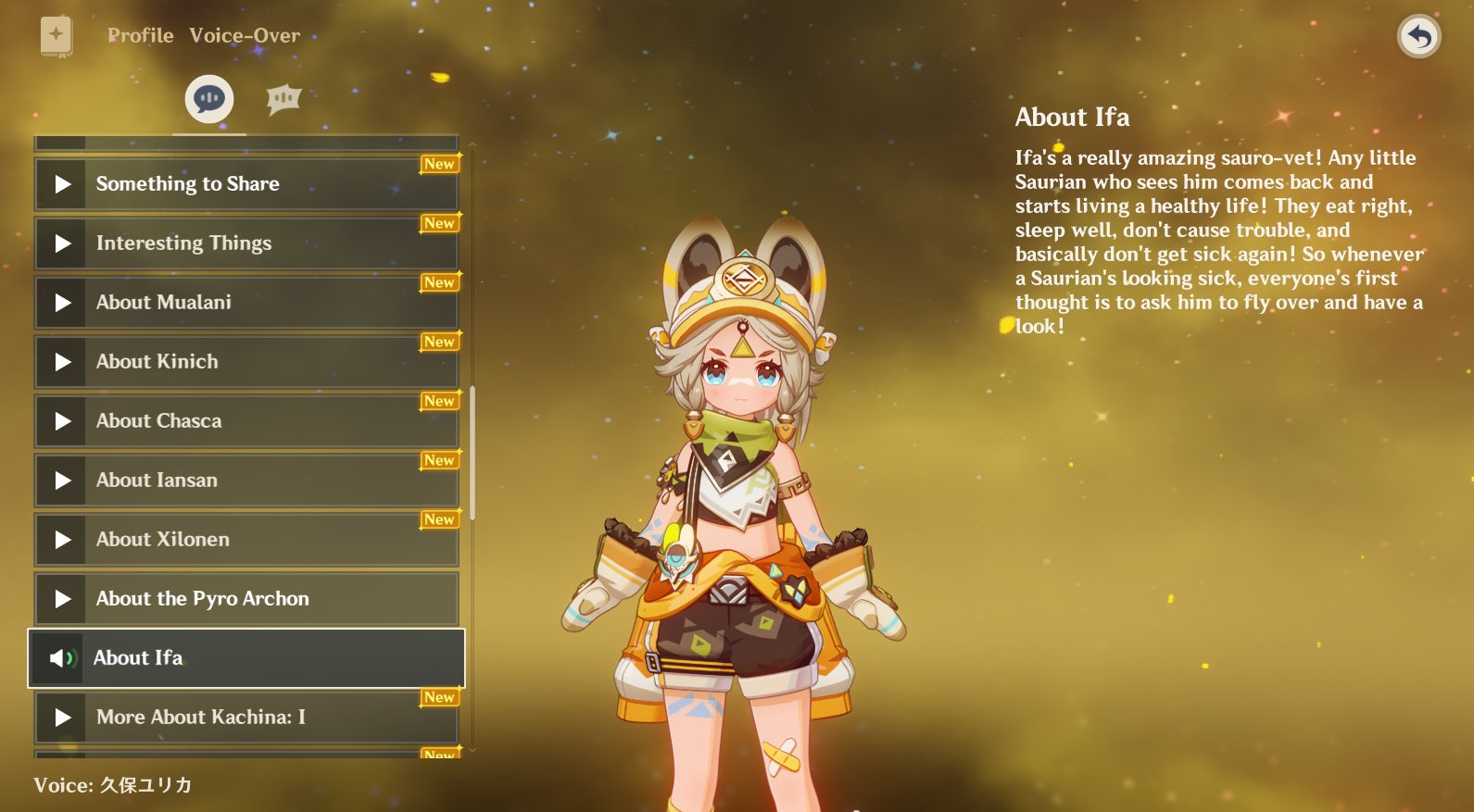 Genshin Impact | Ifa Release Date, Element, & Weapon - GameWith