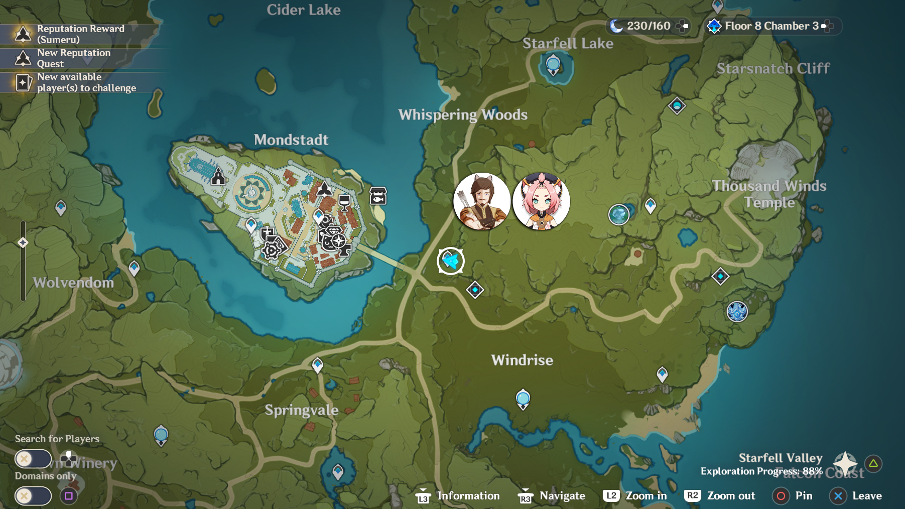 Genshin Impact | Duel! The Summoners' Summit! 2023 Character Locations ...