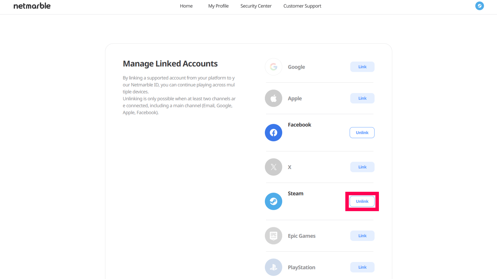 7DS Origin | Account Linking - How to Link and Delete Your Account ...