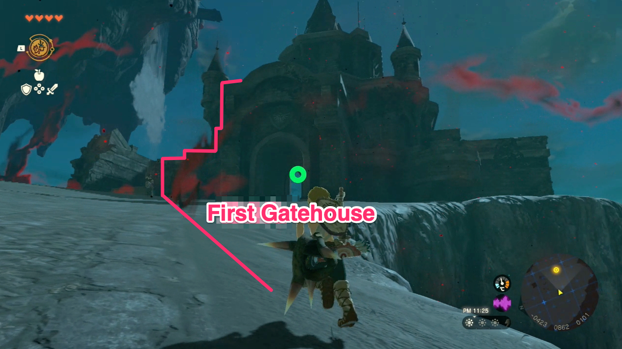 TotK | Hyrule Castle Guide: How To Get Into & Weapons Map | Zelda Tears Of The Kingdom - GameWith