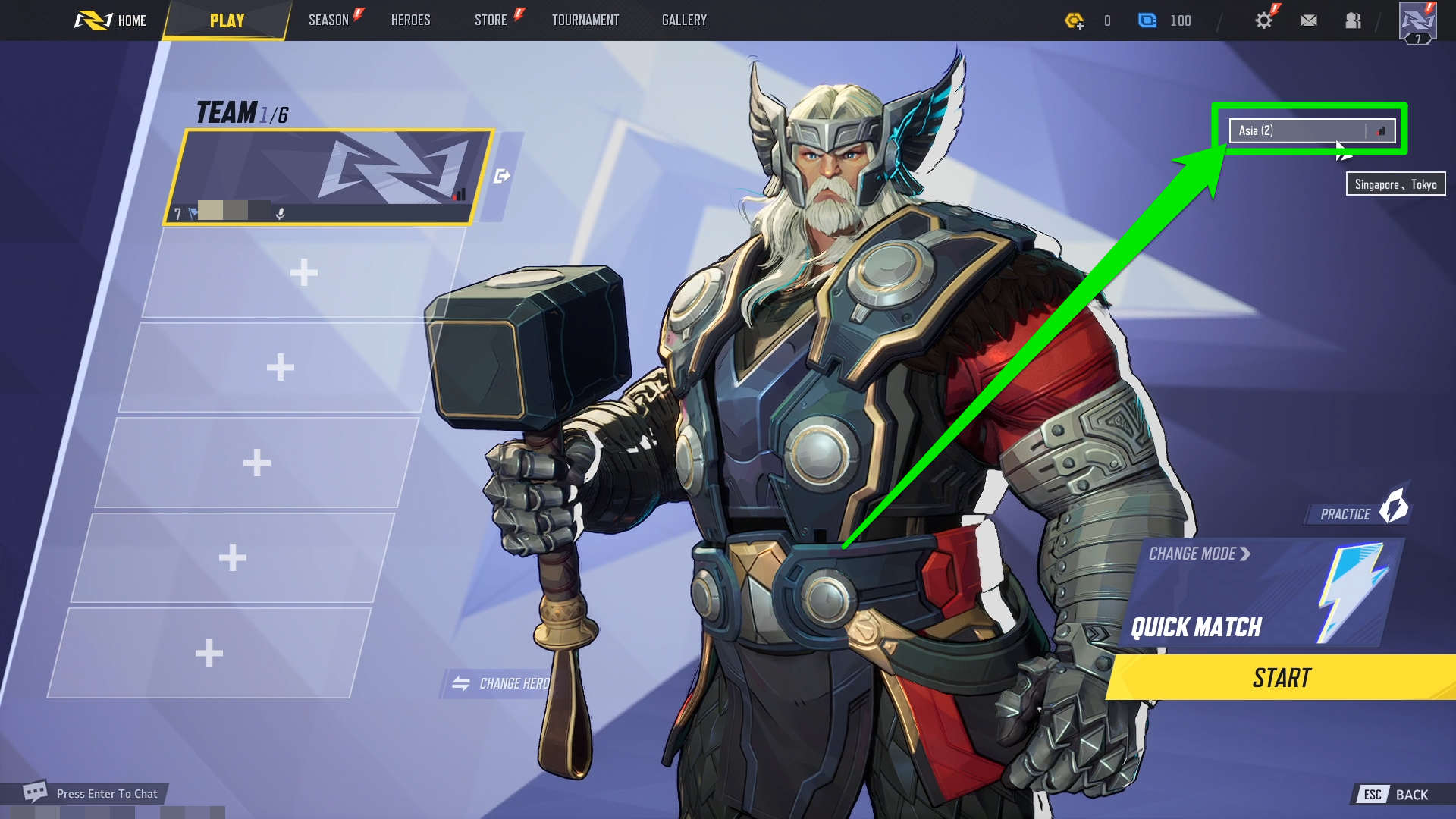 Marvel Rivals | How to Change and Select Servers - GameWith