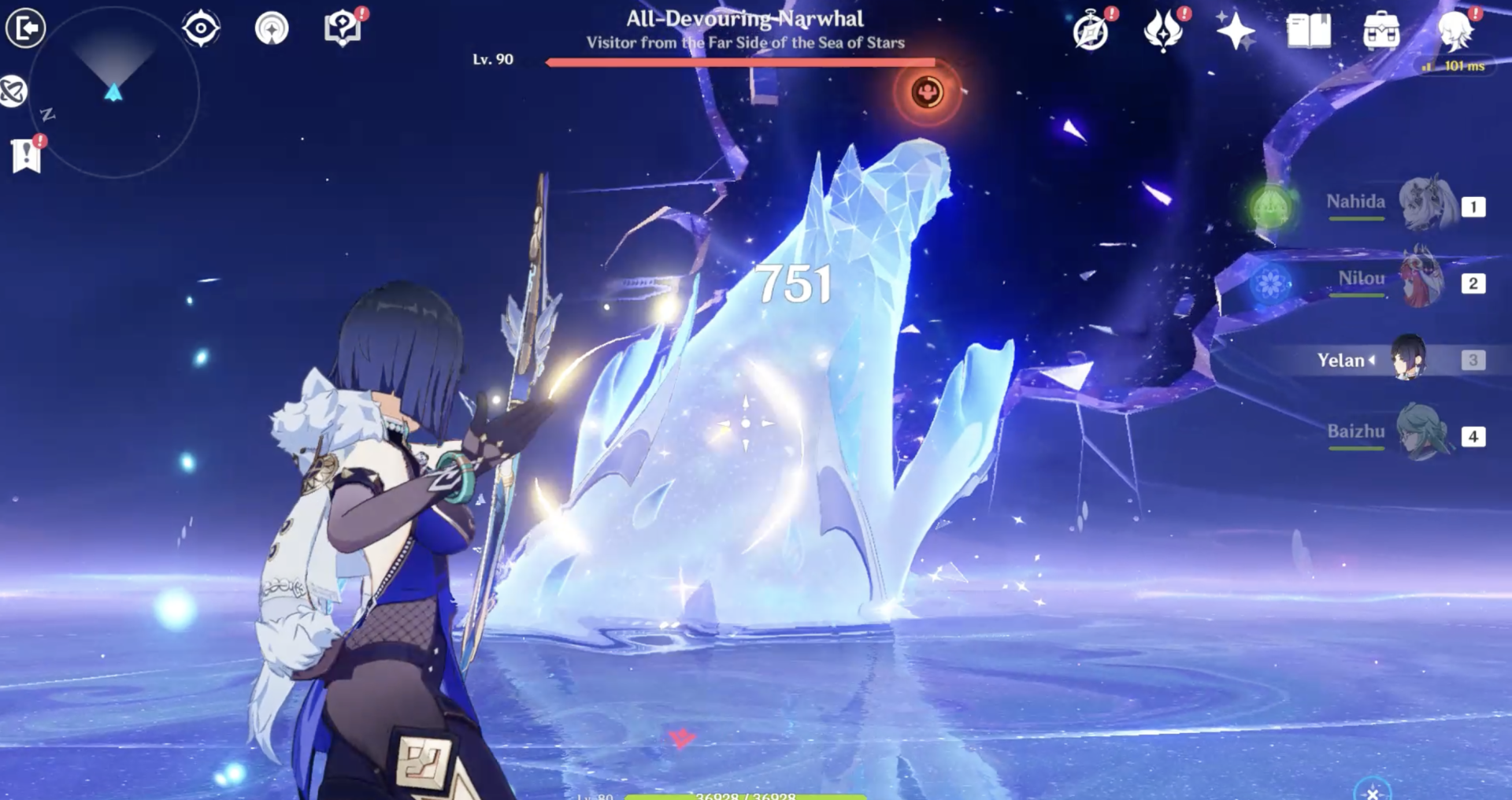 Genshin Impact | All-Devouring Narwhal Location & Drops - GameWith